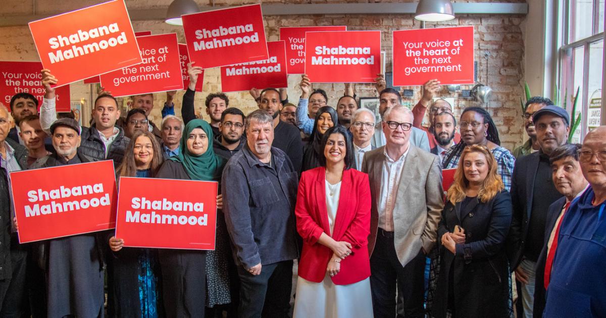 Shabana Mahmood launches General Election campaign - Shabana Mahmood